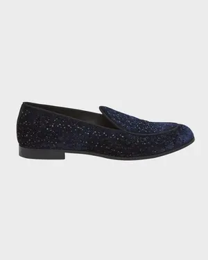 Giorgio Armani Embellished Loafers