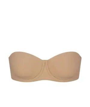 SKIMS Fits Everybody Strapless Stretch-woven Bra