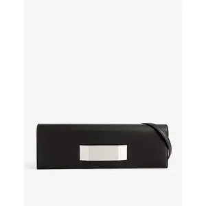 Rick Owens Plaque Leather Clutch Bag