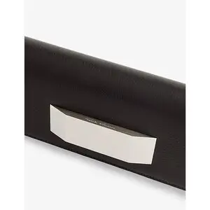 Rick Owens Plaque Leather Clutch Bag