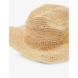 Monday Swimwear Exuma Wide-brim Straw Fedora