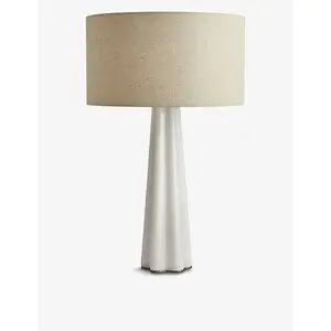 SOHO HOME Verano White-quartz And Linen Table Lamp 65cm - One-color