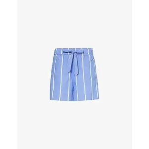 ME+EM Drawstring-waist Cotton Shorts