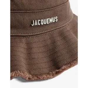 Jacquemus Le Bob Artichaut Cotton Bucket Hat - Brown
