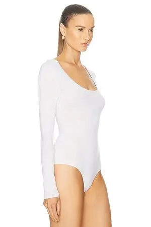 Gabriela Hearst Emily Bodysuit - Ivory