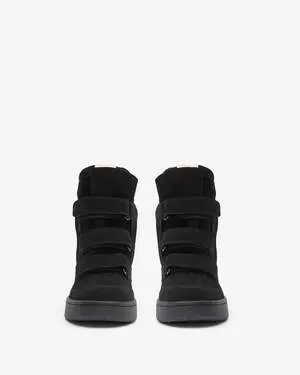 Isabel Marant Im3 High-top Wedge Sneakers - Black