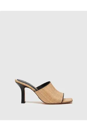 Paige Heeled Mules Clogs For Women