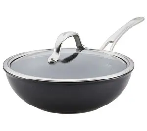 ANOLON X Hybrid Nonstick Cookware Wok With Lid, 10in - One-color