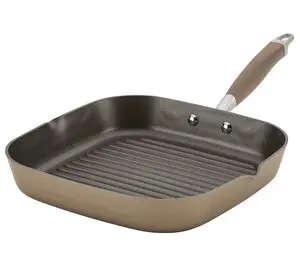 ANOLON Advanced Home Hard Anodized Stovetop Gri Ll Pan, 11in - One-color