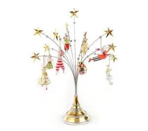 MACKENZIE-CHILDS Paradise Mini Ornament Display Tree
