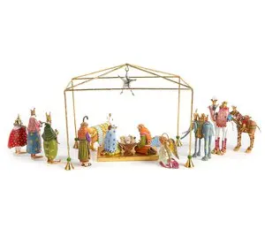 MACKENZIE-CHILDS Nativity Mini Figures Introduc Ory Set
