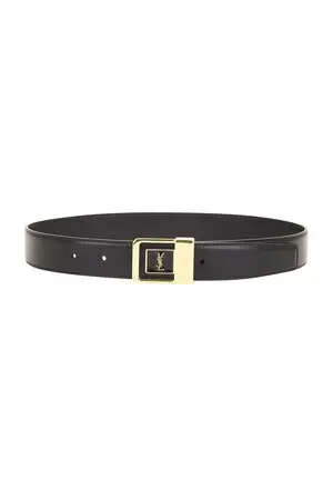 SAINT LAURENT Saint Laurent La 66 Buckle Belt