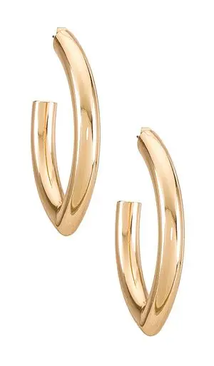 Ettika Hoop Earrings - Metallic Gold