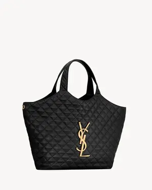 Saint Laurent Icare Maxi Shopping Bag - Black