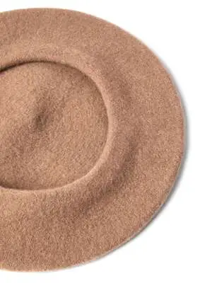Brunello Cucinelli Wool Beret - Brown