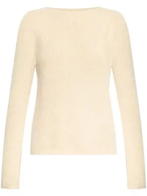 BLUMARINE Blumarine Heart-Detail Knitted Jumper