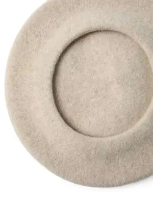 Brunello Cucinelli Wool Beret - Neutrals