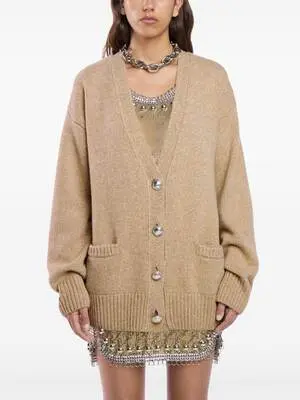 Rabanne Buttoned Cardigan - Neutrals