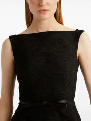 Erdem Sleeveless Midi Pencil Dress - Black
