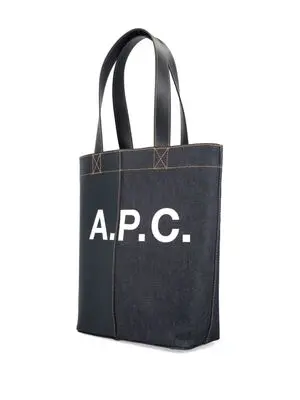 A.p.c. Axel Tote Bag - Blue