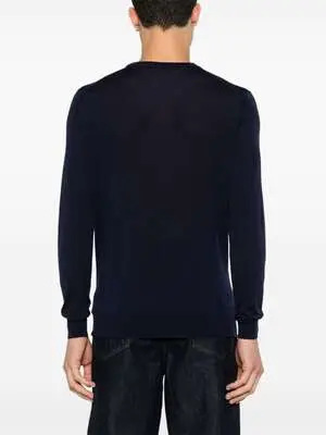 Kiton Wool Sweater - Blue