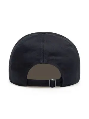 Palm Angels Logo-embroidered Baseball Cap - Black