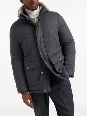 Brunello Cucinelli Padded Hooded Jacket