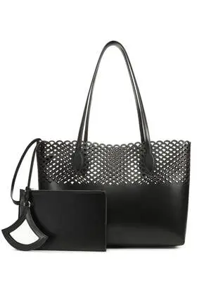 SERGIO ROSSI Sr Mermaid Tote Bag - Black