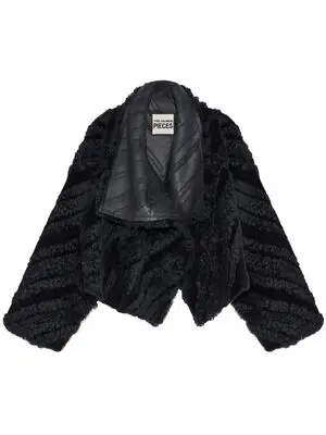 YVES SALOMON Cropped Draped Jacket