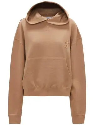 JW Anderson Anchor-logo Hoodie - Neutrals