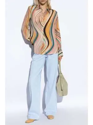 Paul Smith Swirl Print Shirt - Pink