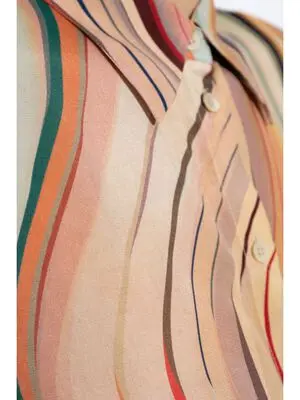 Paul Smith Swirl Print Shirt - Pink