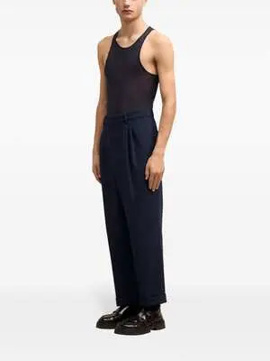 AMI Paris Tapered-leg Trousers