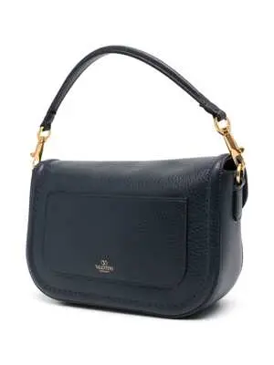 Valentino Garavani Alltime Grainy Calfskin Shoulder Bag