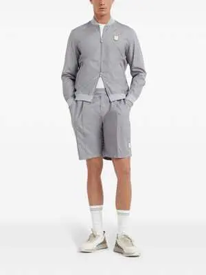 Brunello Cucinelli Logo Patch Bermuda Shorts