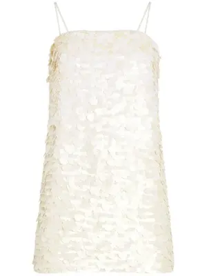 Retrofete Eleanora Mini Dress - White