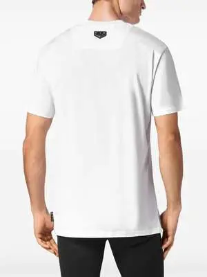 Philipp Plein Chrome Logo-print T-shirt - White