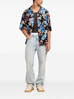 AMI Paris Short-sleeve Boxy Shirt