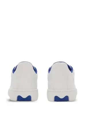 Burberry Leather Sneakers - White