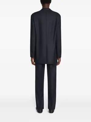 Dries Van Noten Pressed-crease Tapered Trousers