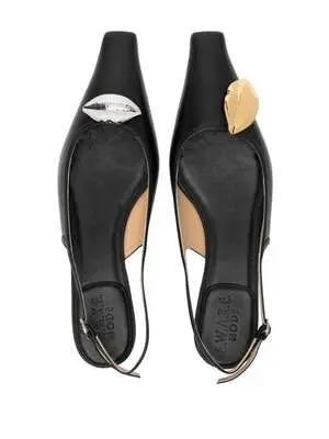 A.W.A.K.E. Mode Amanda Slingback Ballerina Shoes