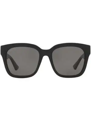 Gucci Rectangle-frame Sunglasses - Black