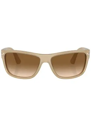 Persol Rectangle Frame Sunglasses - Neutrals