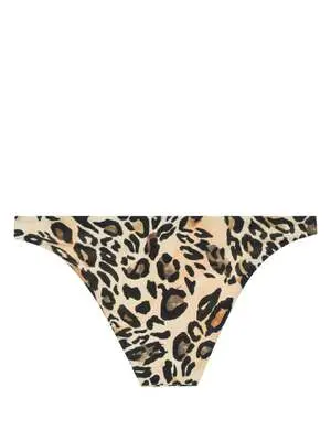 Nanushka Leopard-print Bikini Bottom - Neutrals