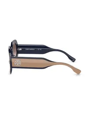 Tory Burch Geometric Sunglasses - Neutrals