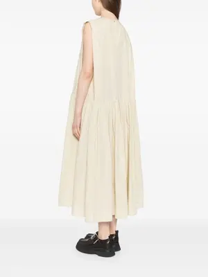 JNBY A-line Sleeveless Dress - White