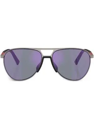 Prada Prada Linea Rossa Aviator Sunglasses Grey