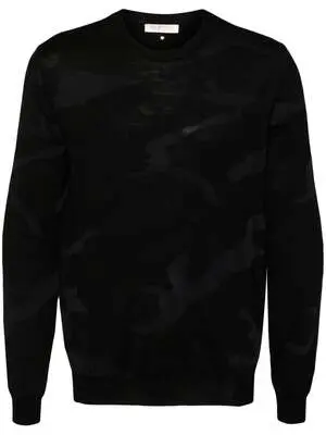 Valentino Garavani Crew-neck Jacquard Jumper