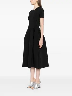 JNBY Design Inspired Short Sleeve Dress - Black