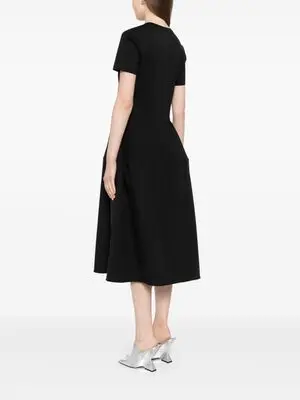 JNBY Design Inspired Short Sleeve Dress - Black